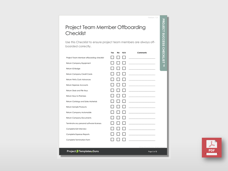 Checklists